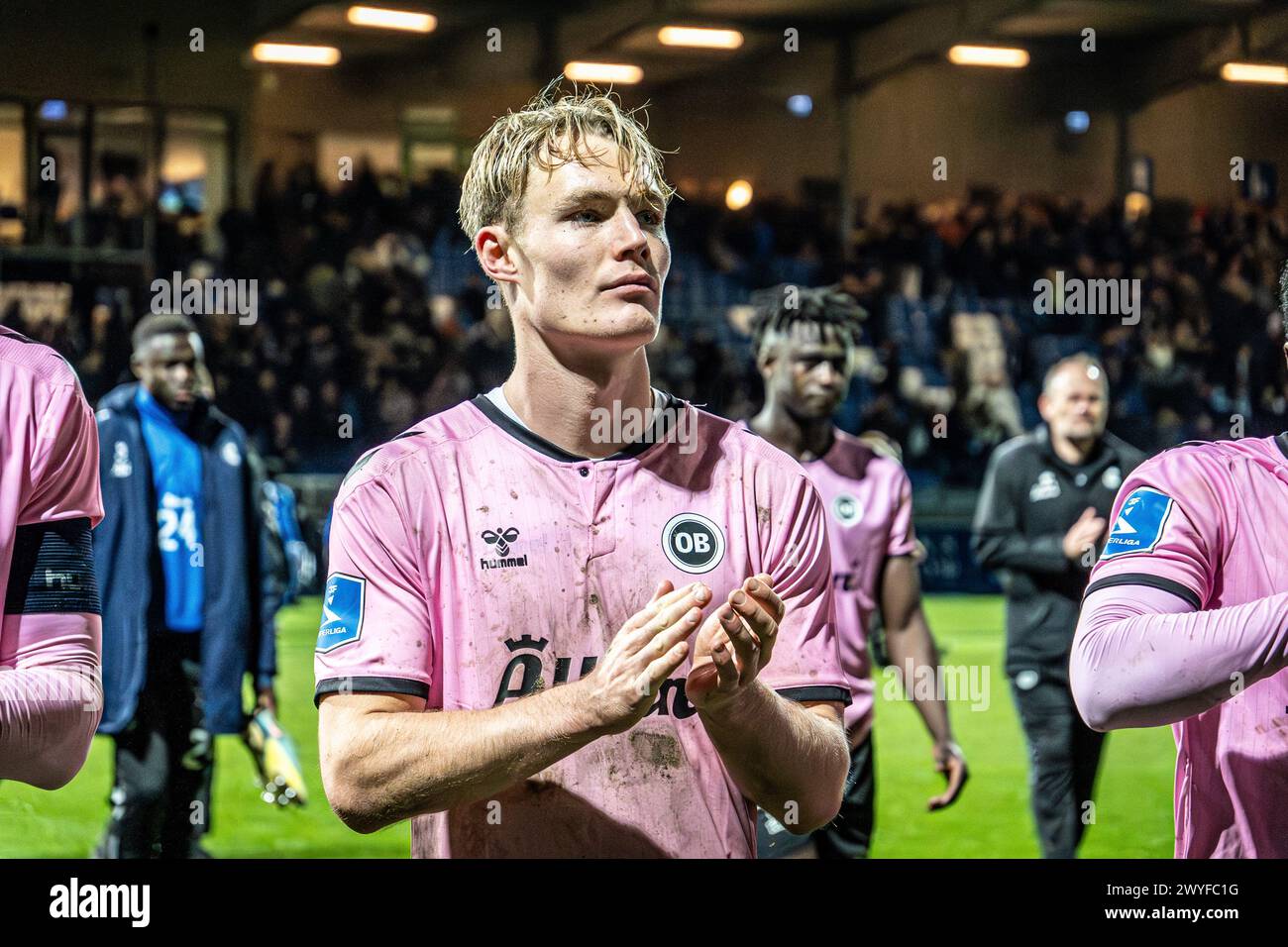 Lyngby, Denmark. 05th, April 2024. Max Fenger of Odense BK seen after ...