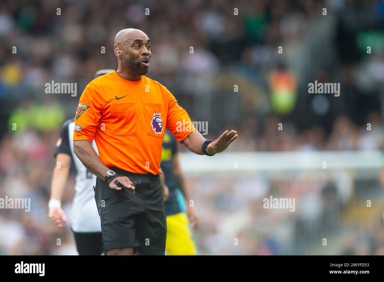 Craven Cottage, Fulham, London, UK. 6th Apr, 2024. Premier League ...