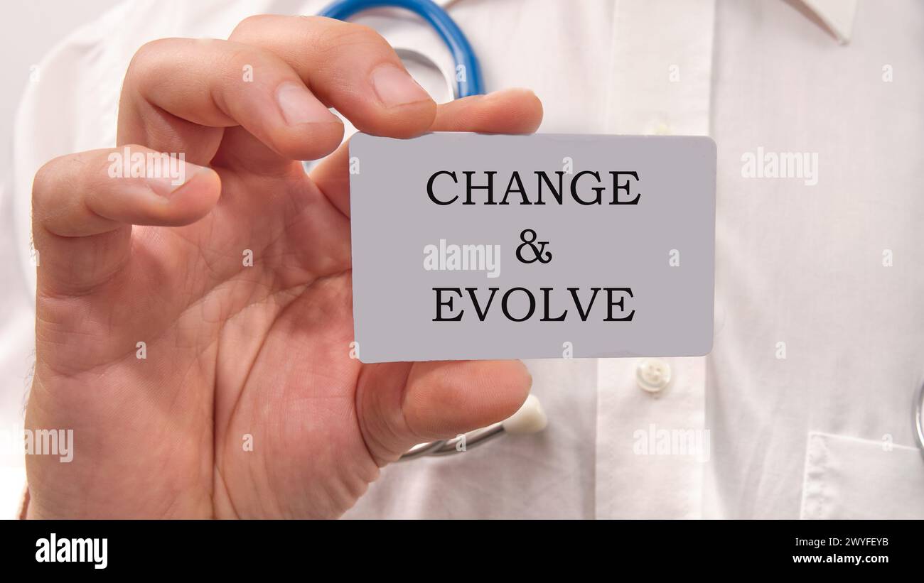 Businessman and evolve hi-res stock photography and images - Alamy