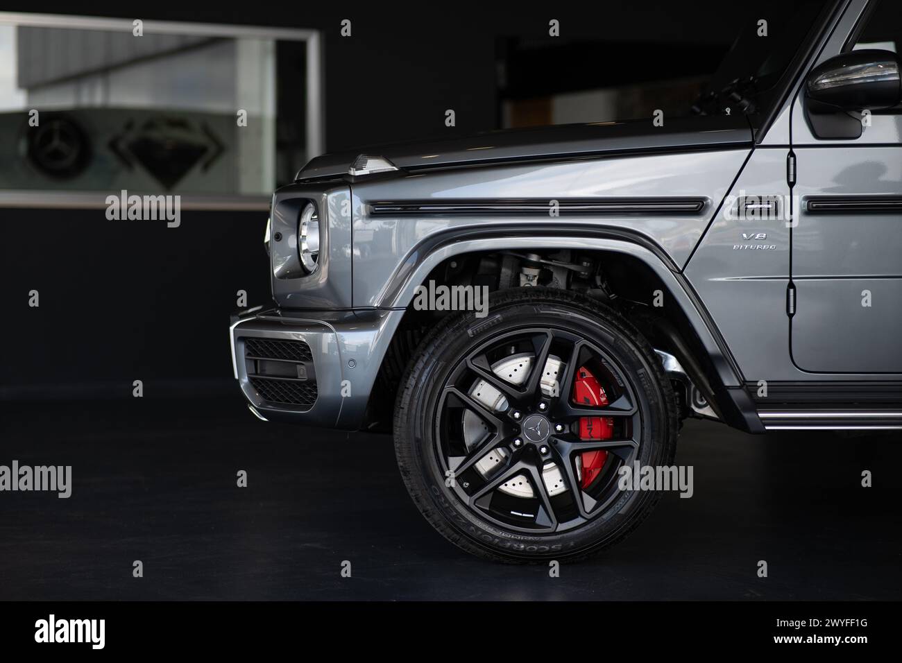 Mercedes AMG G63. The classic beast from Mercedes Stock Photo - Alamy