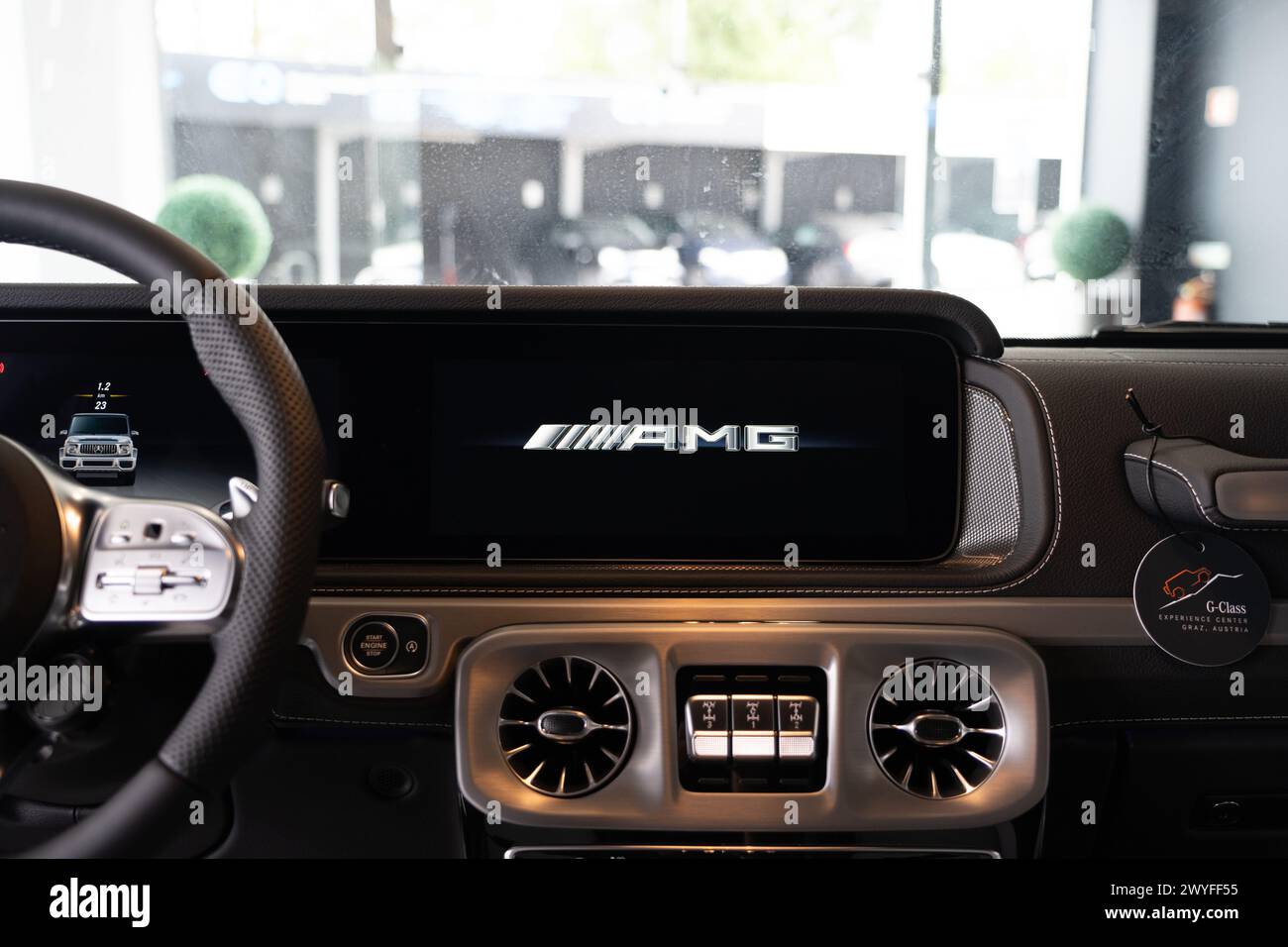 Mercedes AMG G63. The classic beast from Mercedes Stock Photo - Alamy