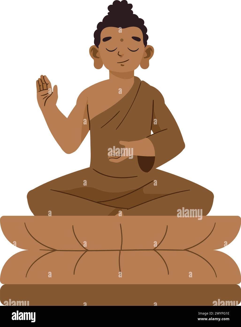 Vesak day buddha in Cut Out Stock Images & Pictures - Alamy