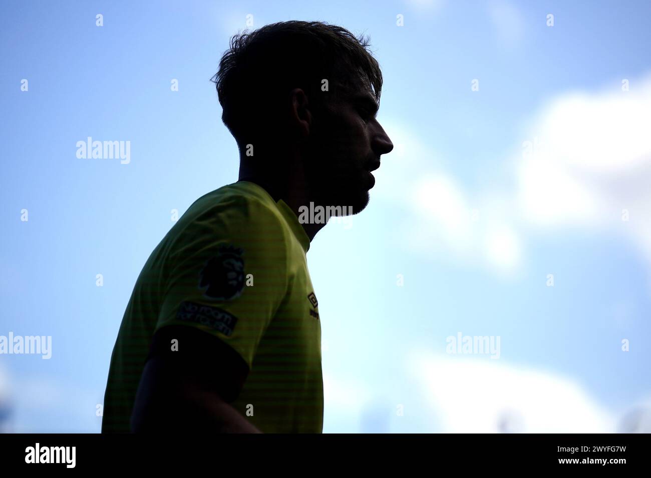 Burnley's Charlie Taylor during the Premier League match at Goodison ...