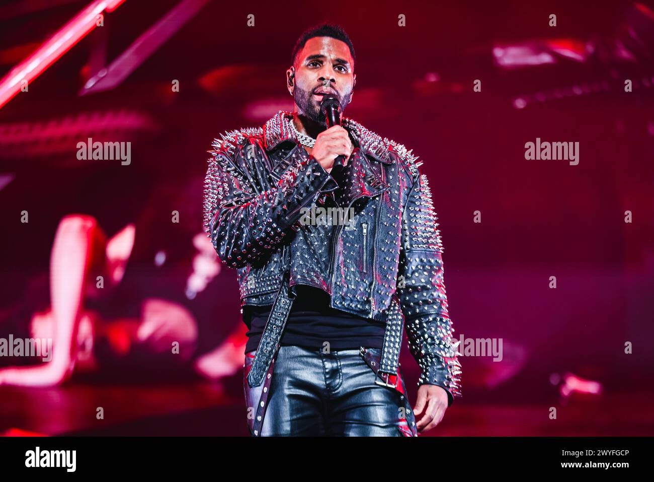 Milan, Italy. 27th Mar, 2024. Jason Derulo is performing live during ...