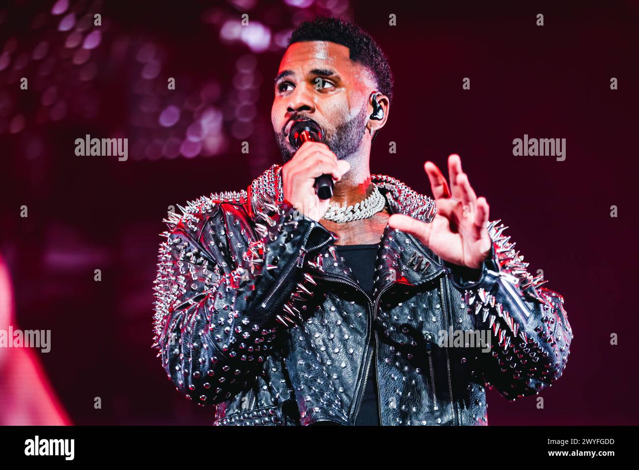 Milan, Italy. 27th Mar, 2024. Jason Derulo is performing live during ...