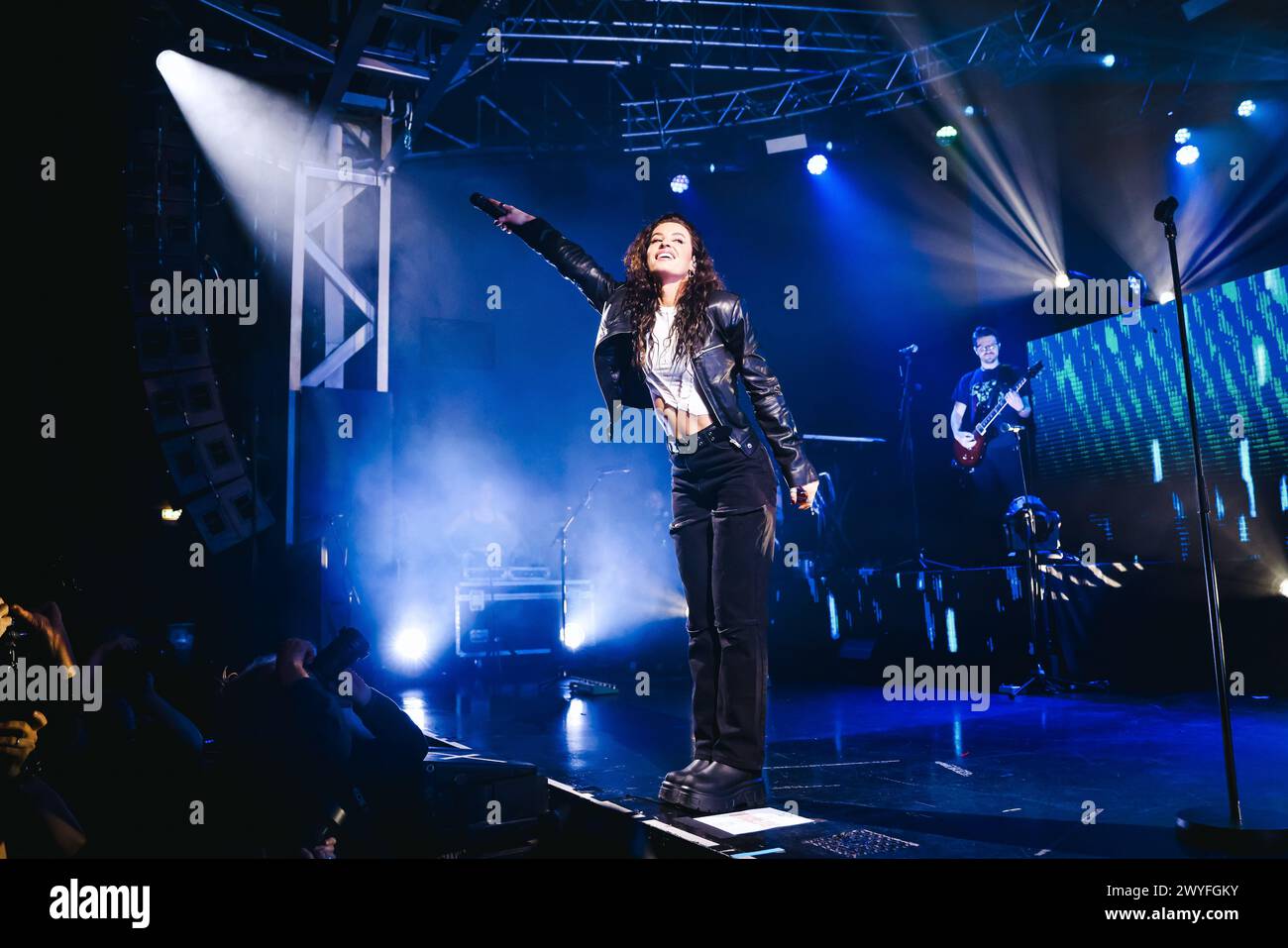 Milan, Italy. 01st Apr, 2024. Fletcher is performing live during the In ...