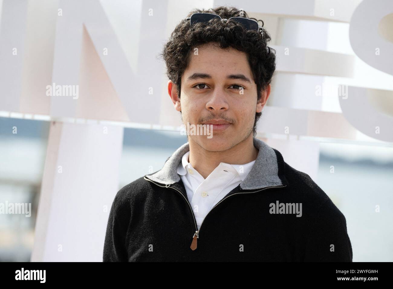Cannes, France. 06th Apr, 2024. Mani Choukrane attends the "Ceux Qui ...