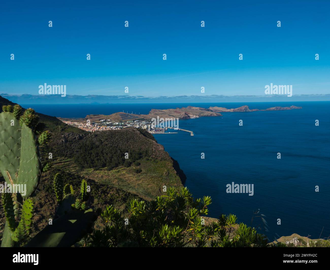 View of Ponta de Sao Lourenco and Island Ilheu da Cevada or Ilheu do ... View of Ponta de Sao Lourenco and Island Ilheu da Cevada or Ilheu do ...