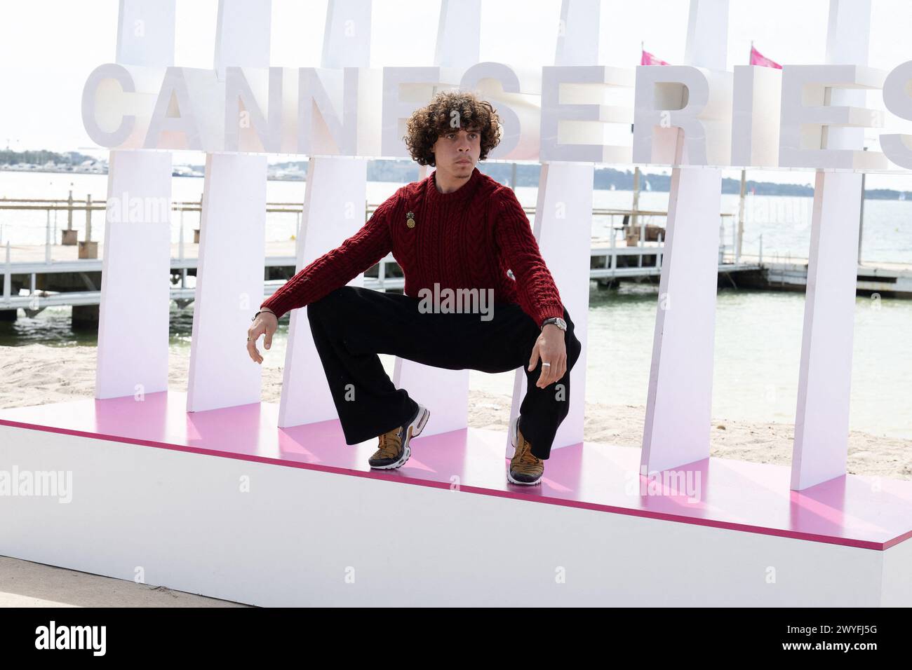 Cannes, France. 06th Apr, 2024. Tim Rousseau attends the "Plus Belle La ...