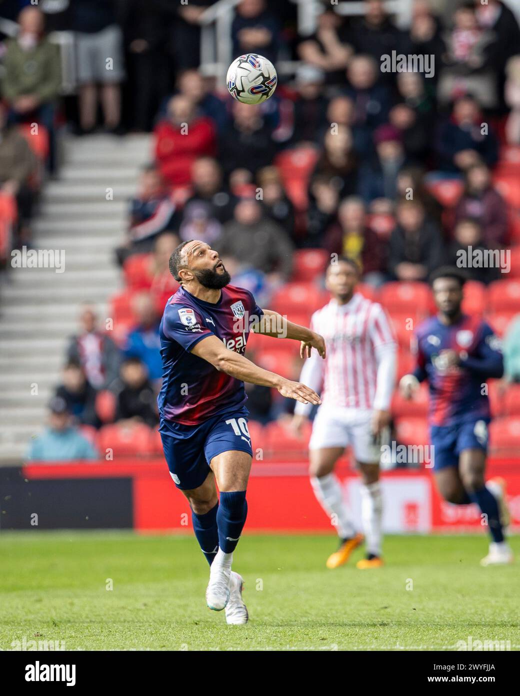 6th April 2024; Bet365 Stadium, Stoke, Staffordshire, England; EFL ...