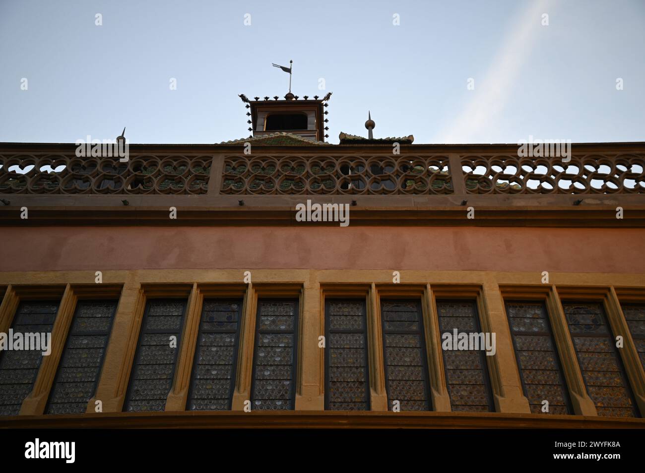 Scenic exterior view of the west side of Koïfhus the former customs ...