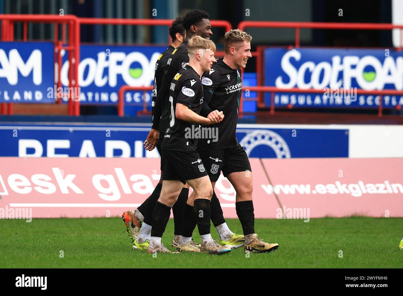 6th April 2024; Dens Park, Dundee, Scotland: Scottish Premiership ...