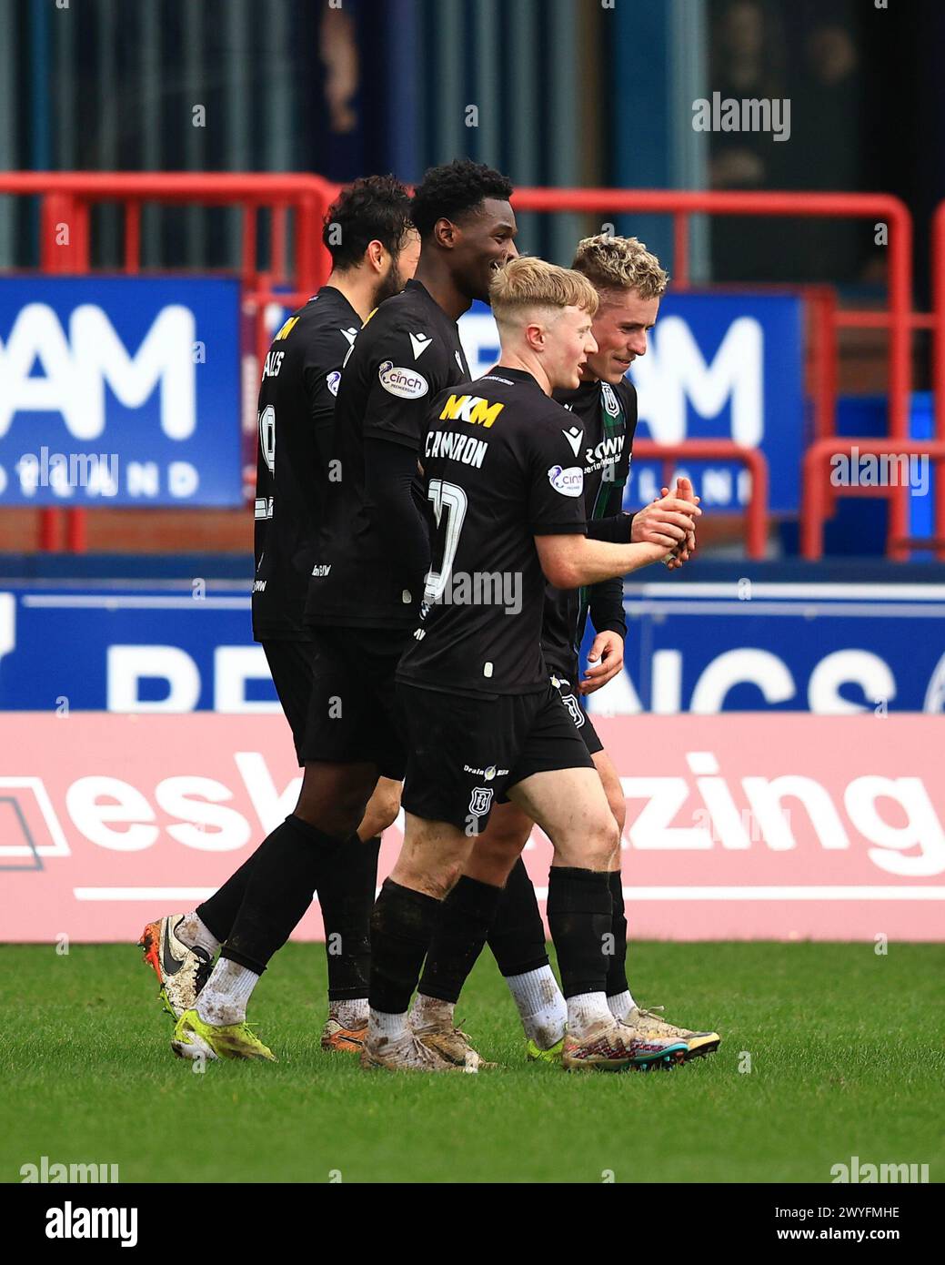 6th April 2024; Dens Park, Dundee, Scotland: Scottish Premiership ...