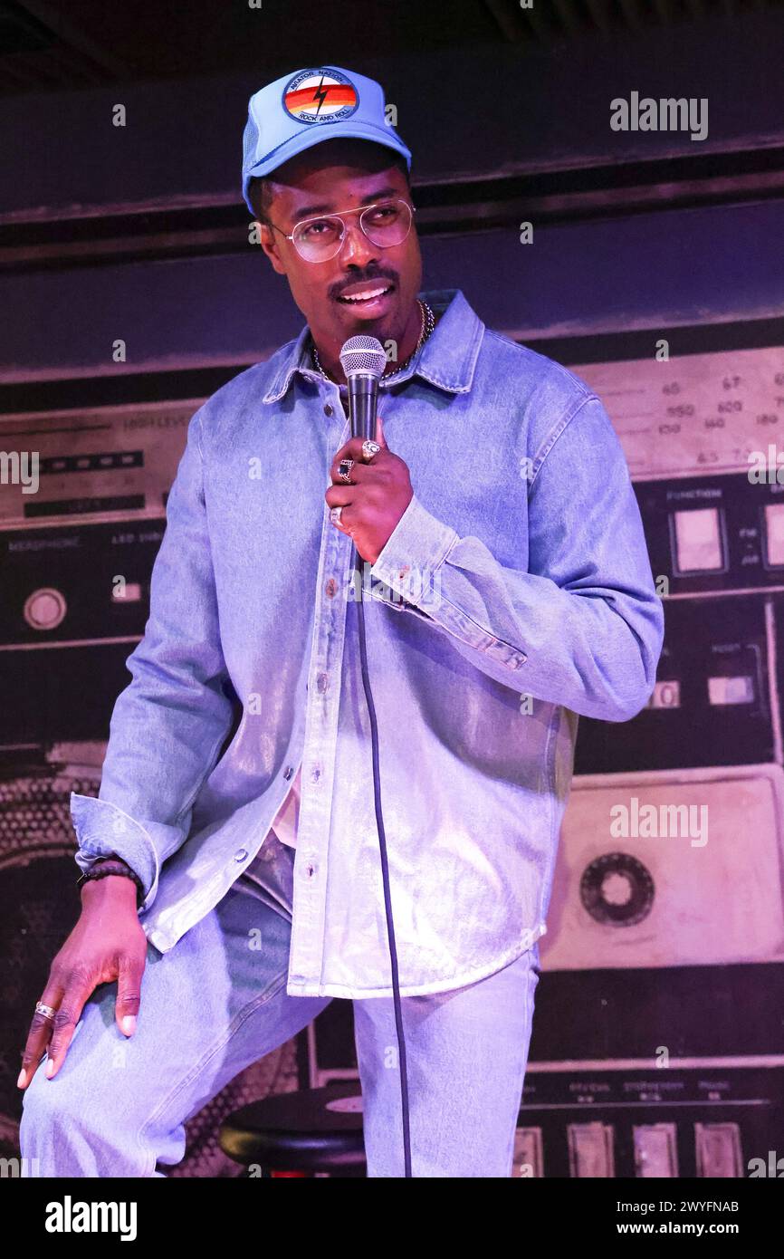 West Hollywood, California, USA. 1st April. 2024. Comedian Willie Macc ...