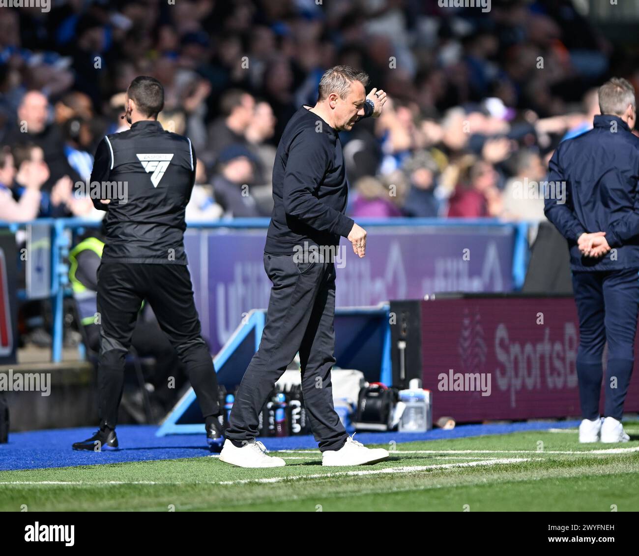 André Breitenreiter manager of Huddersfield Town during the Sky Bet ...