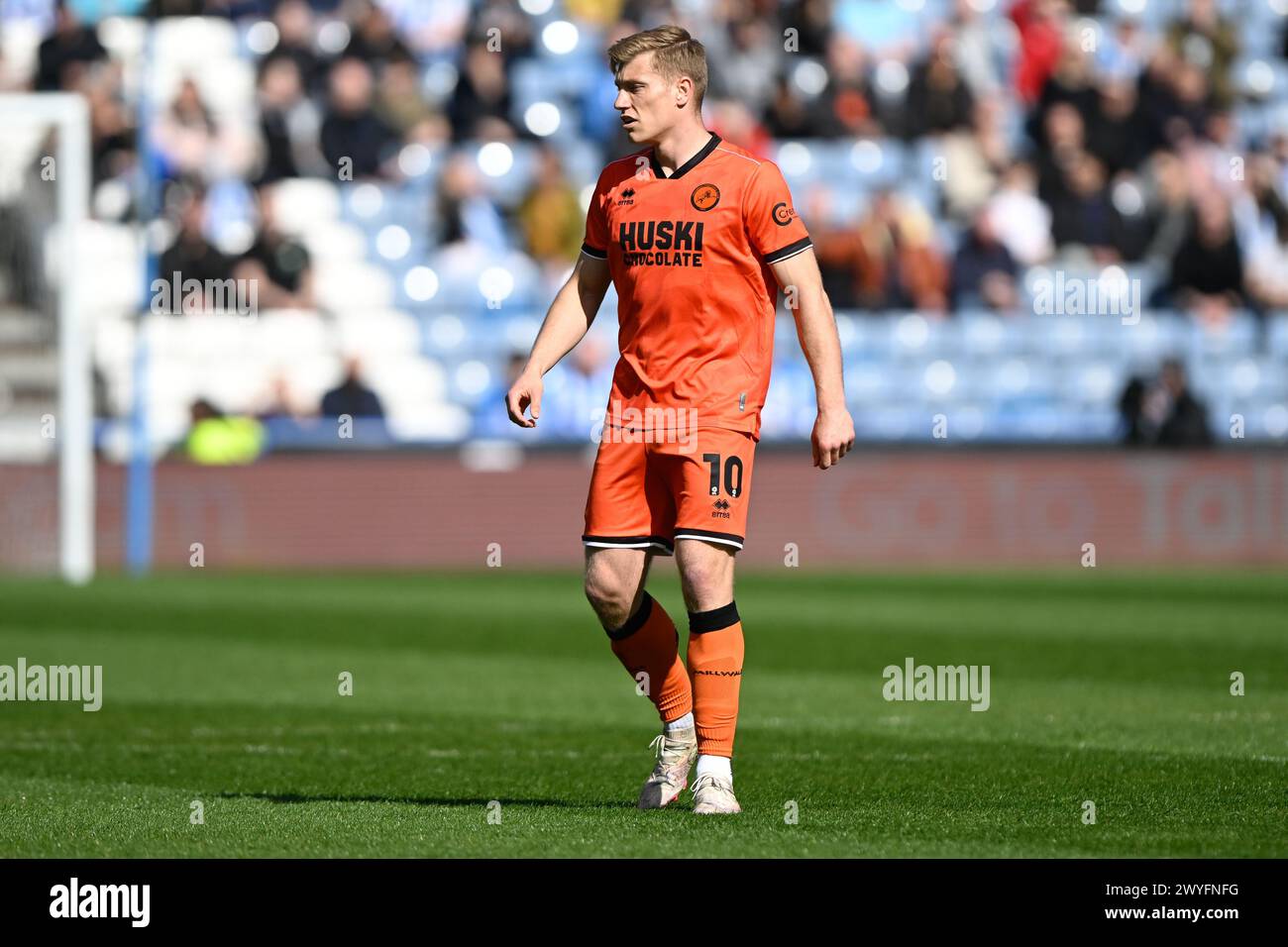 Zian Flemming of Millwall during the Sky Bet Championship match ...