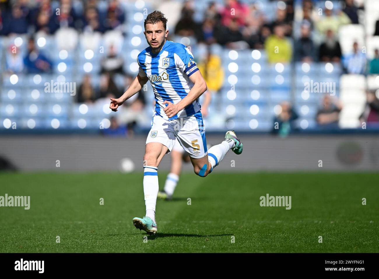 Michał Helik of Huddersfield Town during the Sky Bet Championship match ...