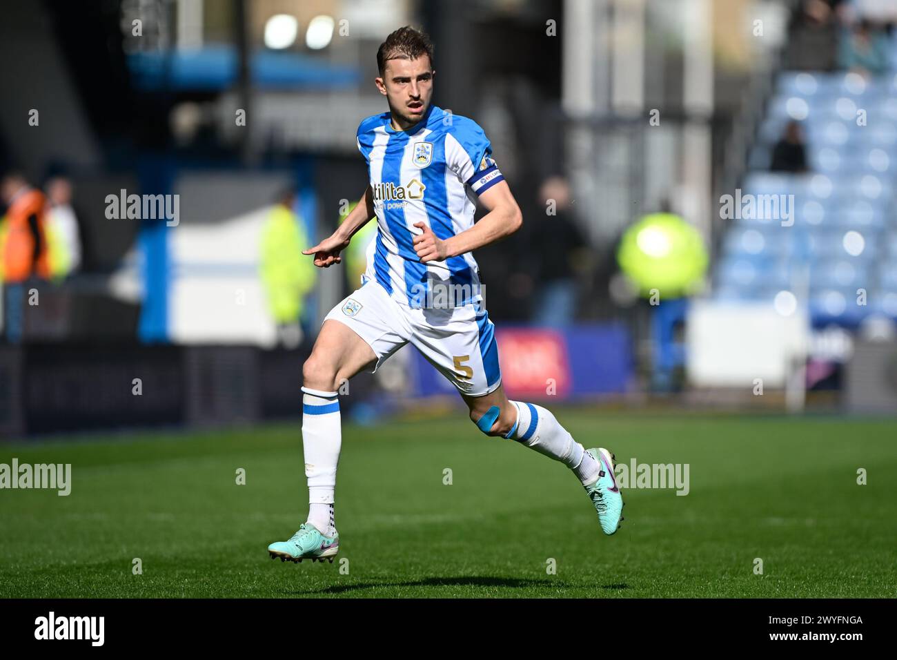 Michał Helik of Huddersfield Town during the Sky Bet Championship match ...