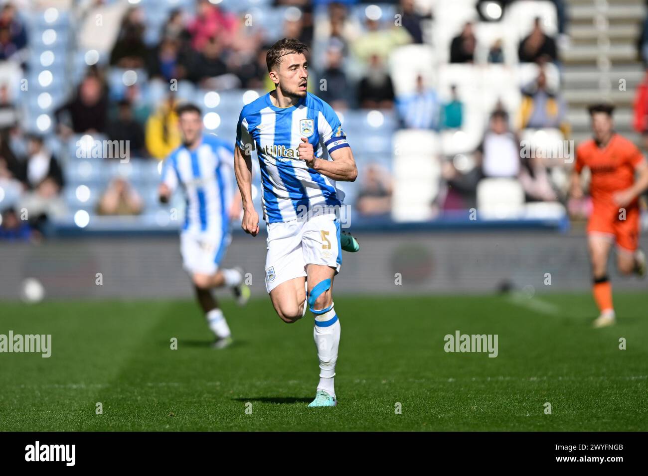 Michał Helik of Huddersfield Town during the Sky Bet Championship match ...