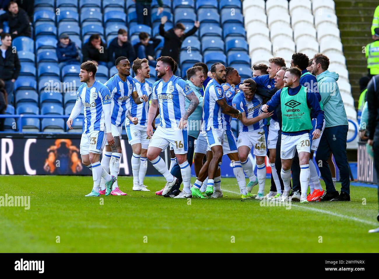 John Smith's Stadium, Huddersfield, England - 6th April 2024 ...