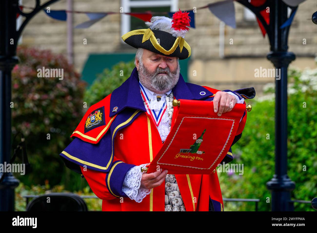 Male town crier hi-res stock photography and images - Alamy