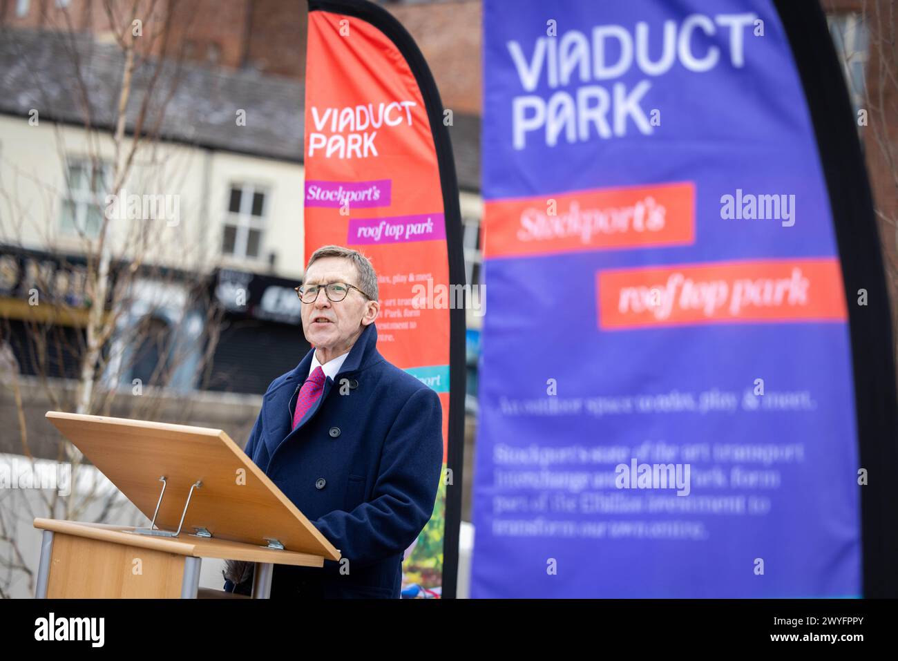 Stockport Transport Interchange and Viaduct Park official opening ...