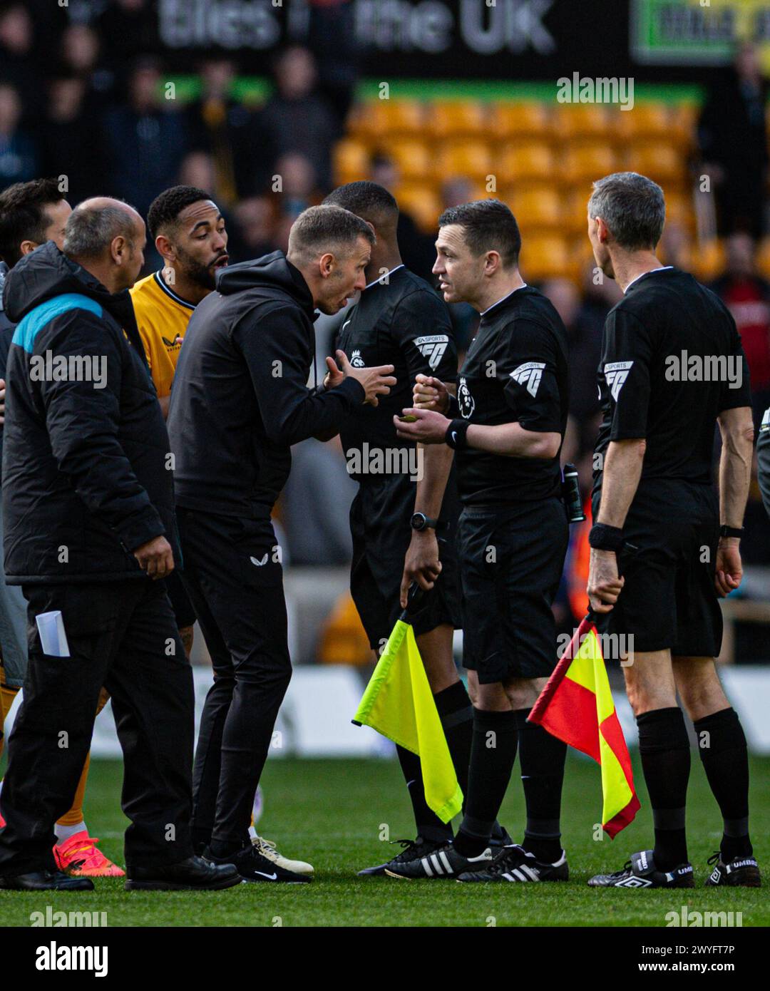 6th April 2024; Molineux Stadium, Wolverhampton, West Midlands, England ...