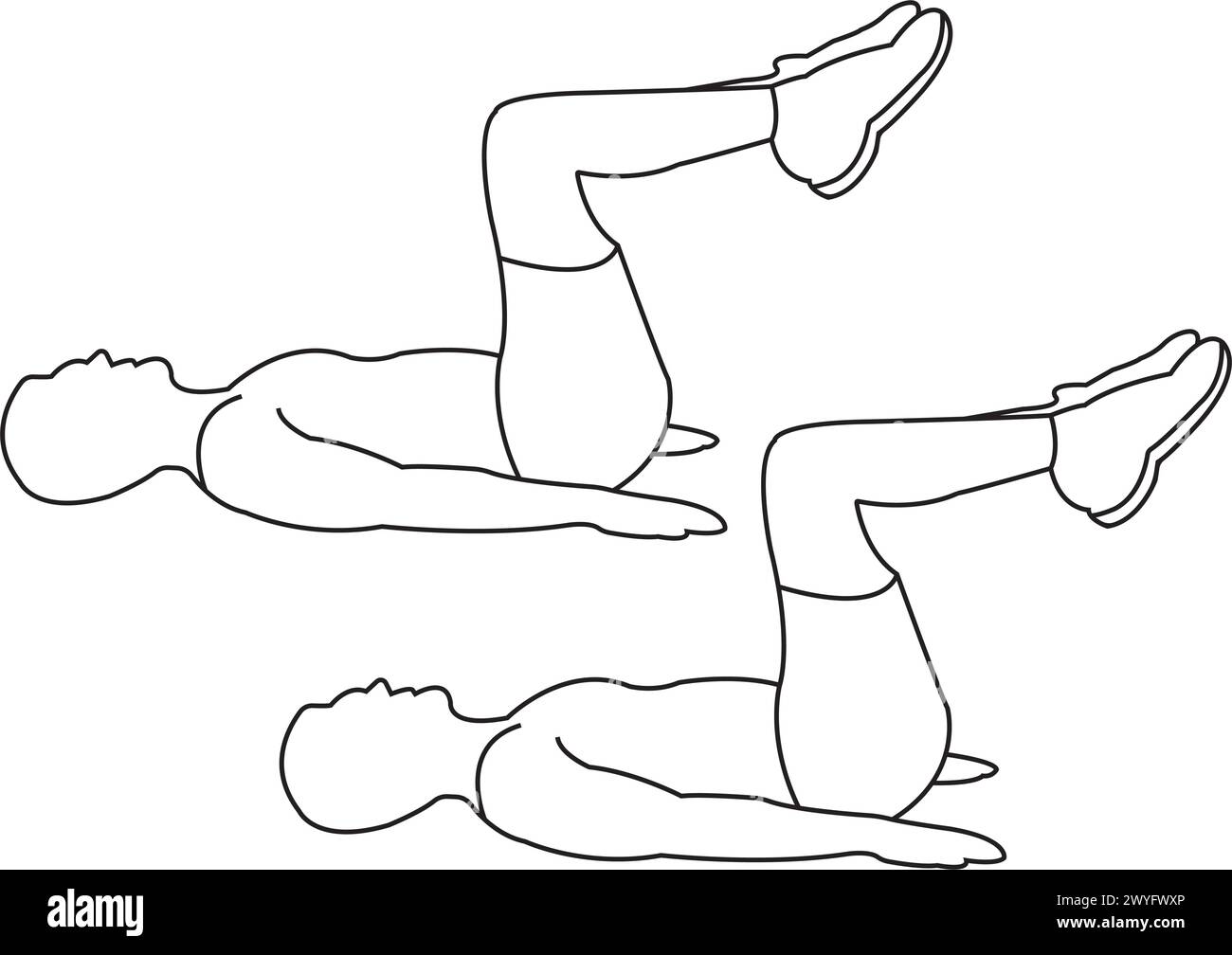 Sit ups icon vector illustration symbol design Stock Vector Image & Art ...