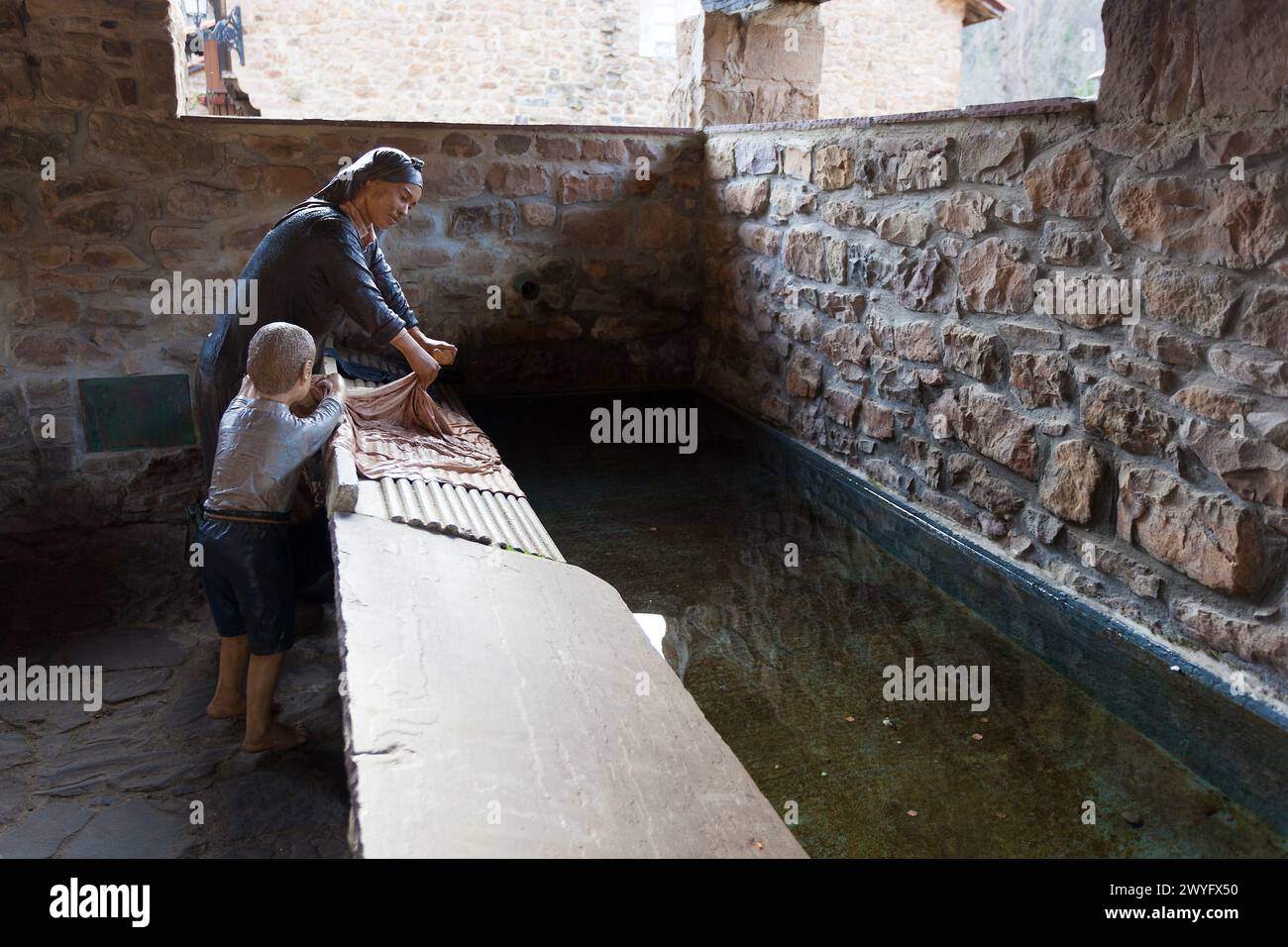 Ancient washing place hi-res stock photography and images - Alamy
