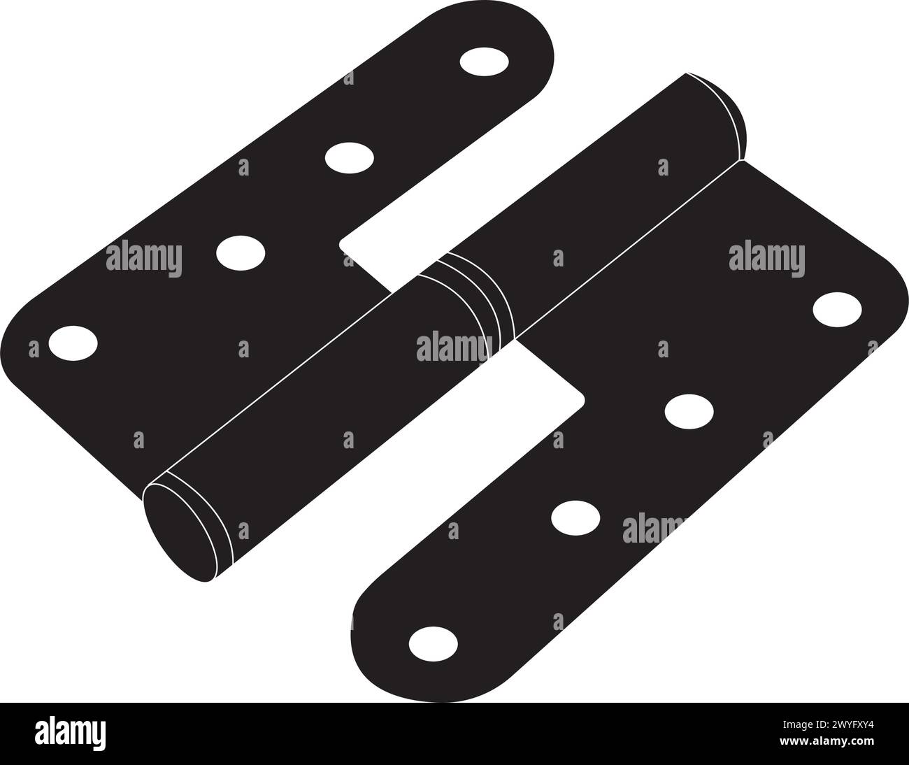 Brass fasteners Stock Vector Images - Alamy