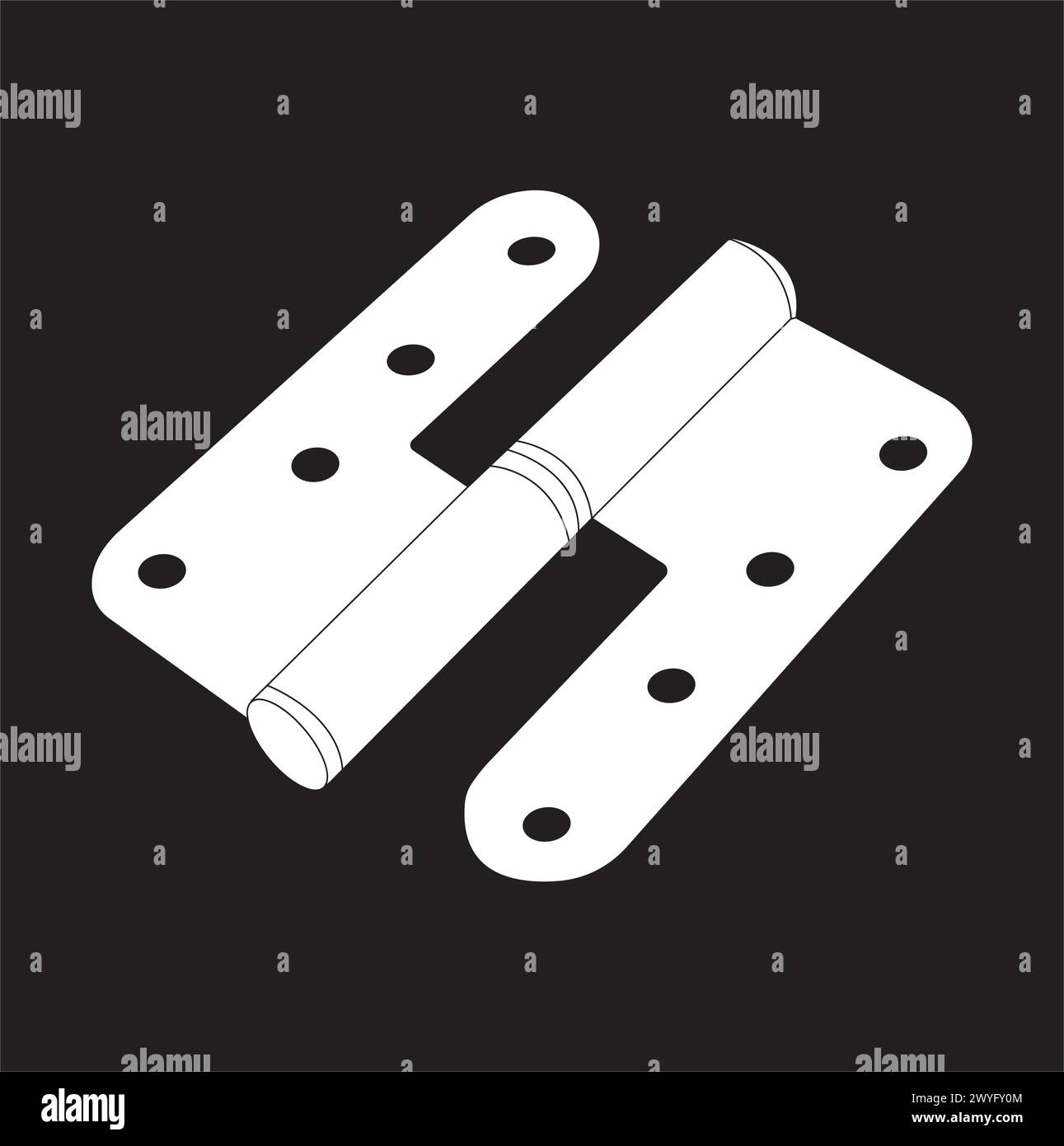 Hinge logo hi-res stock photography and images - Alamy