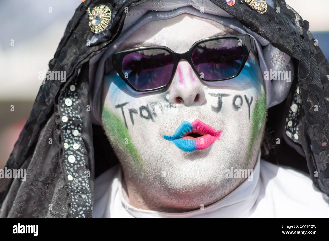 Edinburgh, Scotland, UK. 6th April, 2024. Kellie-Jay Keen-Minshull also ...