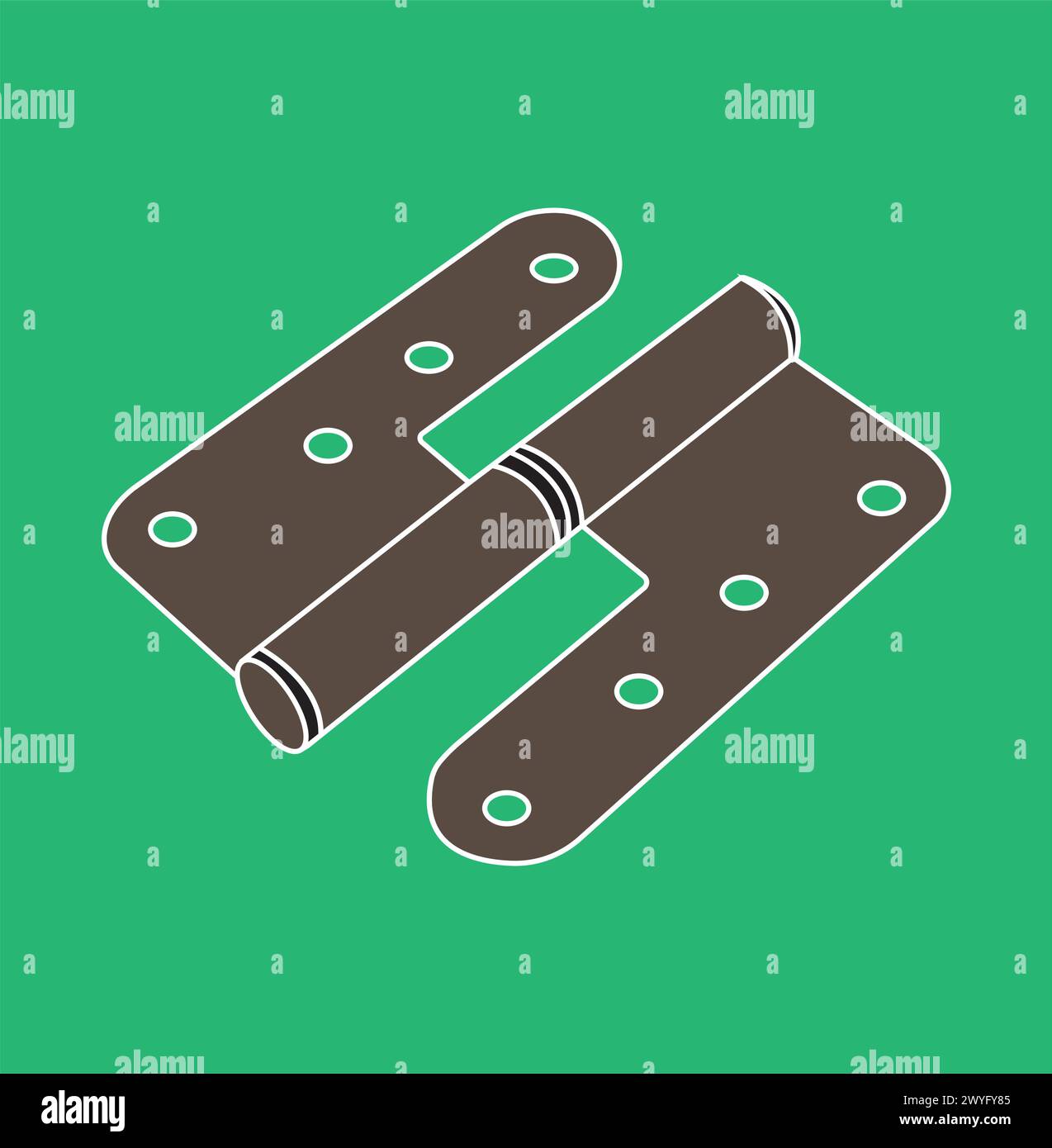 Door hinge icon vector illustration design Stock Vector Image & Art - Alamy