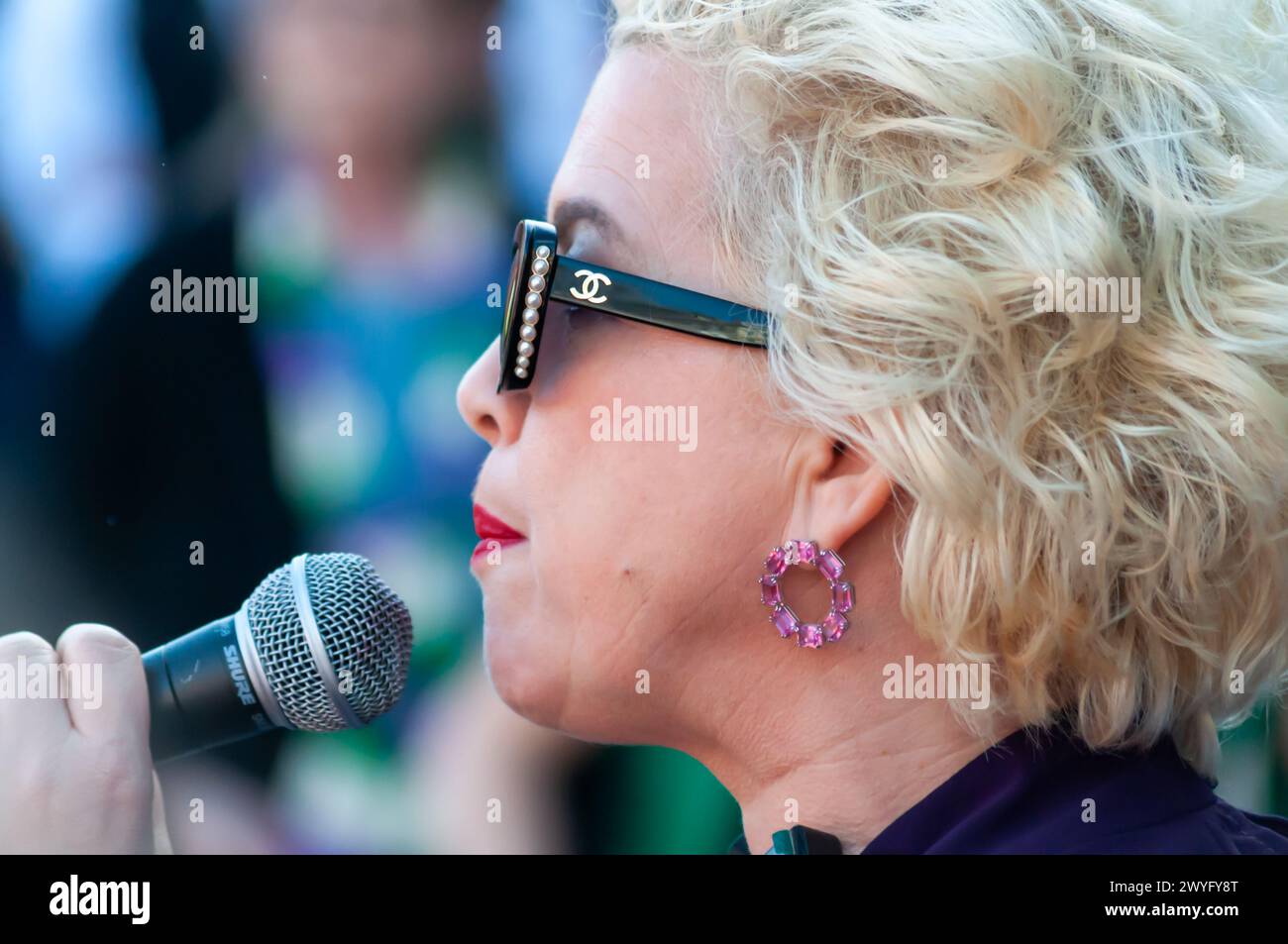 Edinburgh, Scotland, UK. 6th April, 2024. Kellie-Jay Keen-Minshull also ...