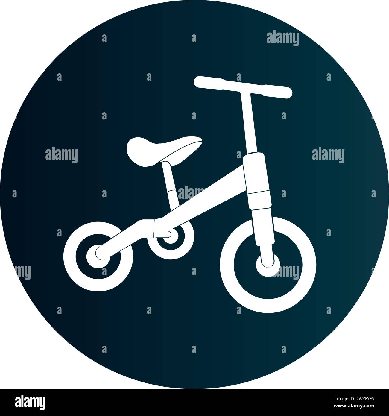 Children's bicycle icon vector illustration design Stock Vector Image ...