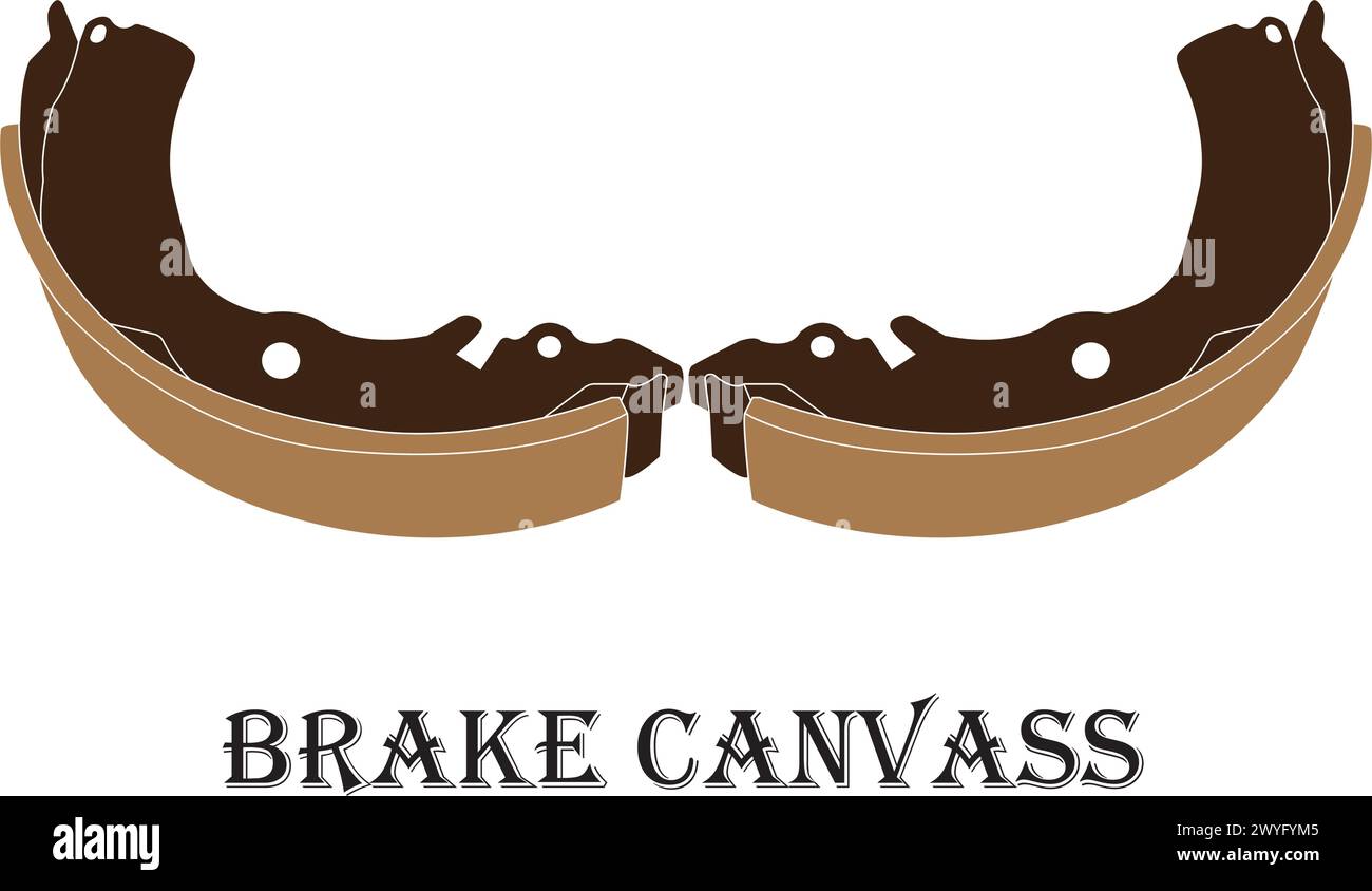 Brake pad icon vector illustration symbol design Stock Vector Image ...