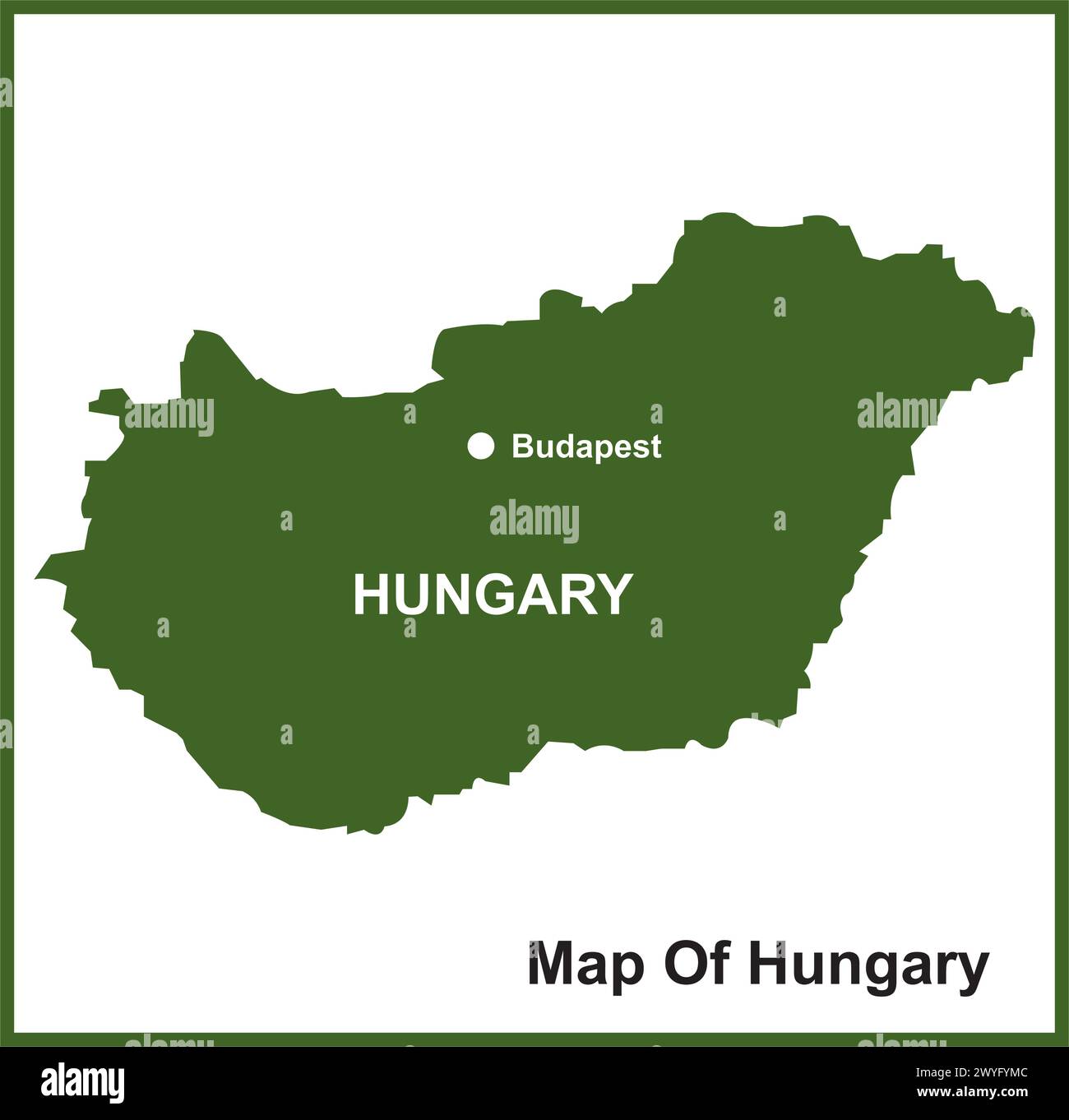 Kingdom of hungary map hi-res stock photography and images - Alamy