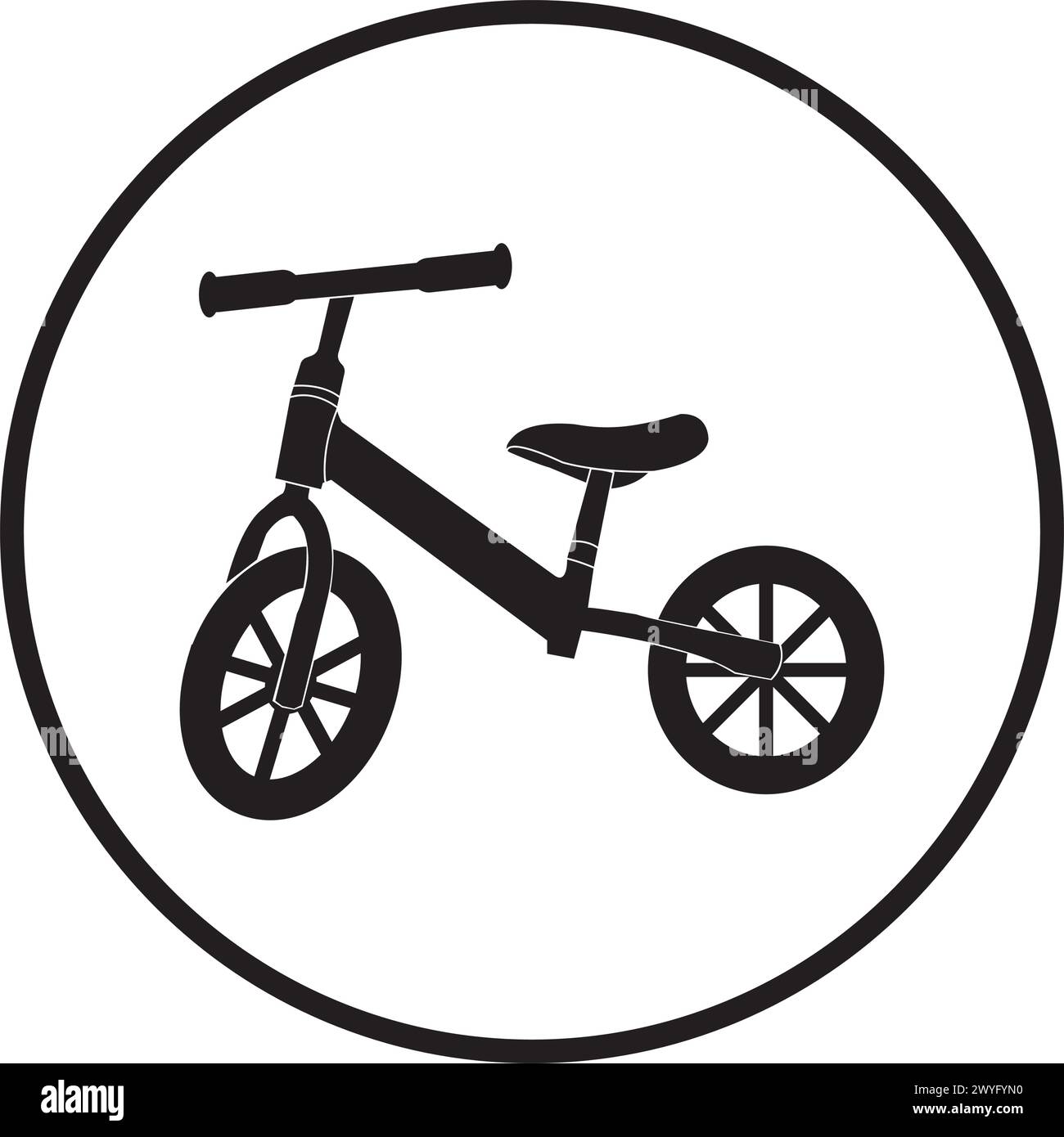 Children's bicycle icon vector illustration design Stock Vector Image ...