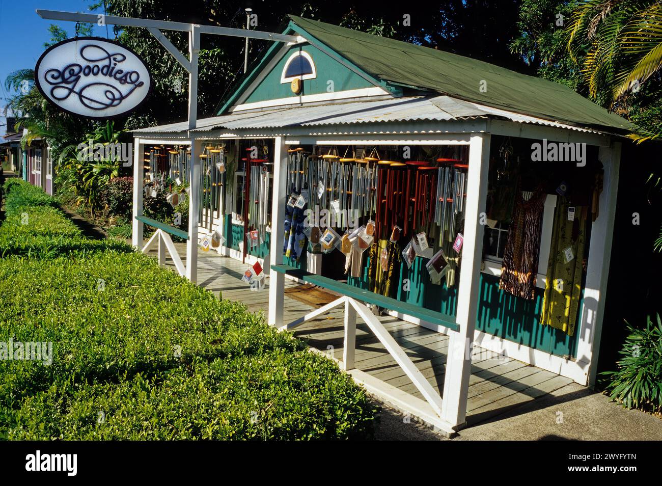 Maui, Hawaii, USA - Makawao, Baldwin Avenue Chimes and Handicrafts Shop ...