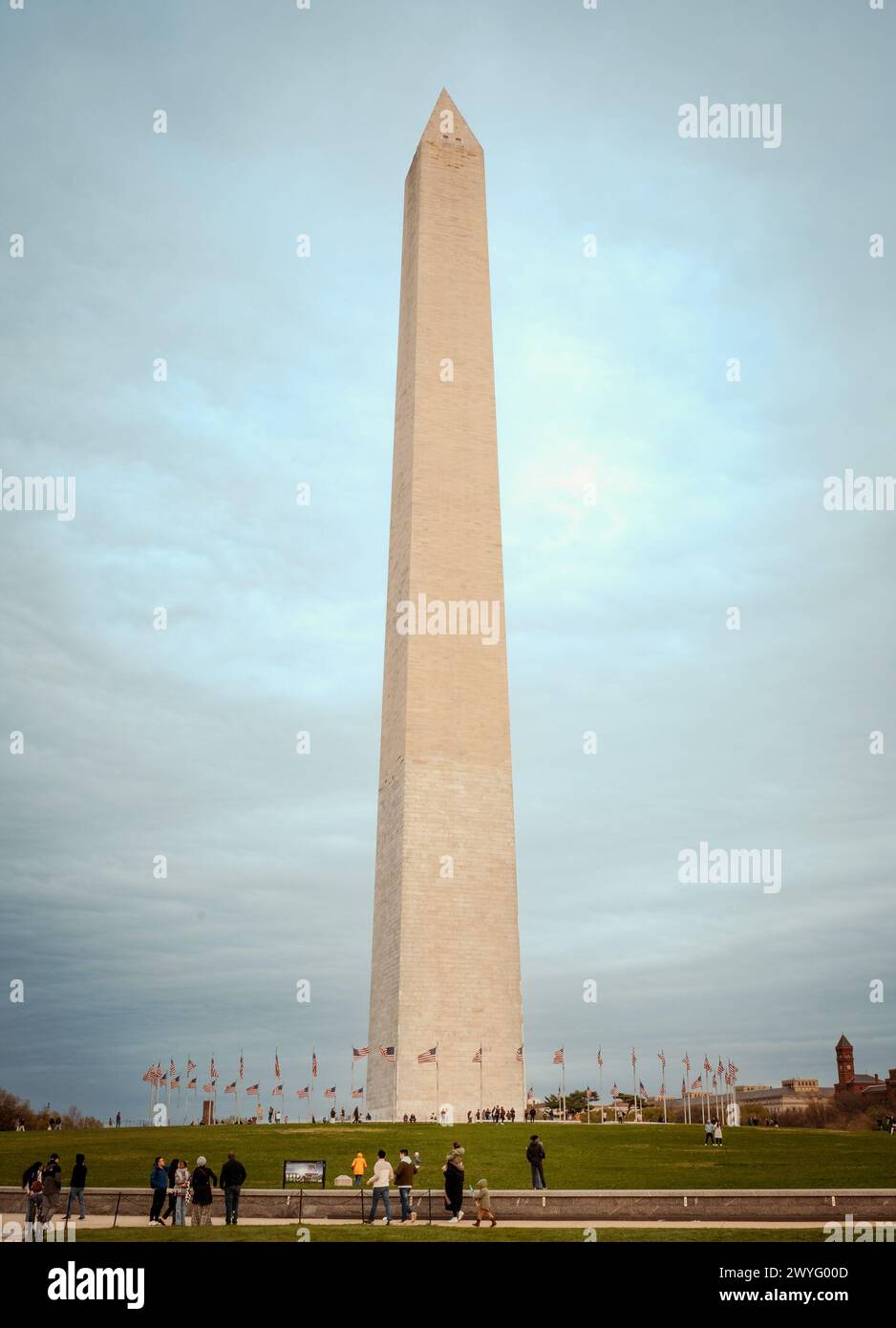 Washington DC – US – Mar 22, 2024 Washington Monument is an Egyptian ...