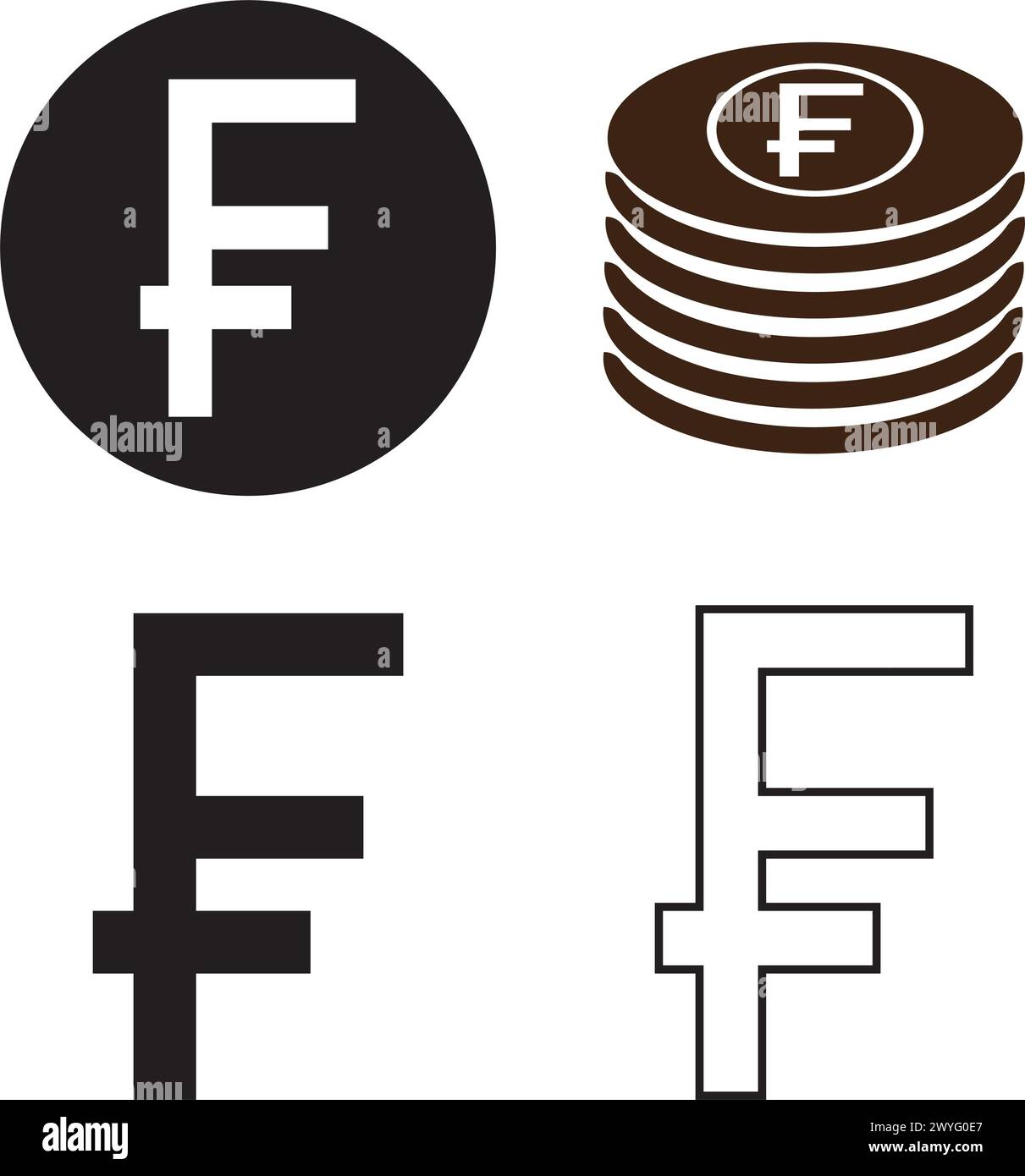 Swiss Franc Money Symbol