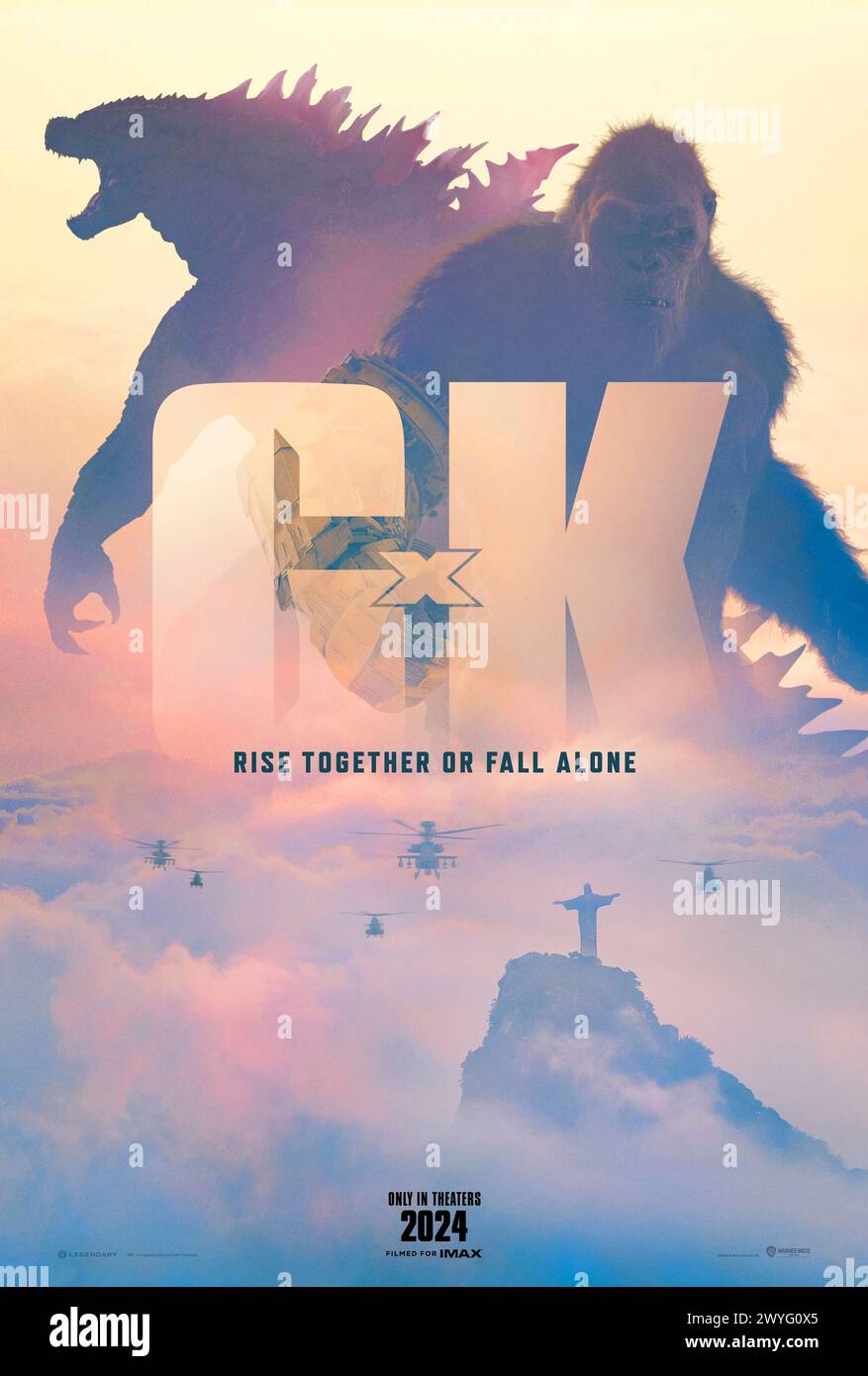 Godzilla x kong 2024 hi-res stock photography and images - Alamy