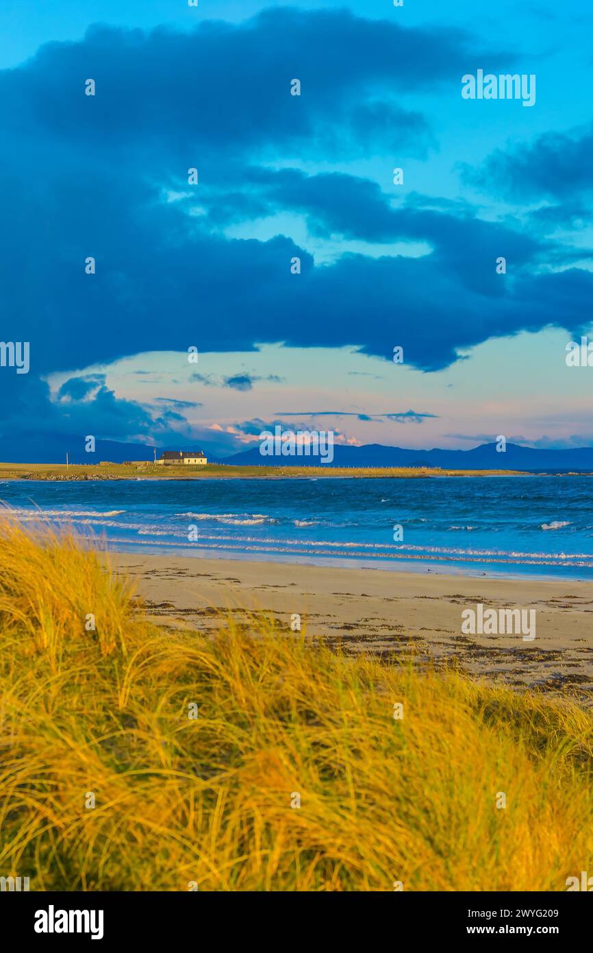 Tiree, Inner Hebrides, Scotland. A portrait of the beautiful Gott Bay ...