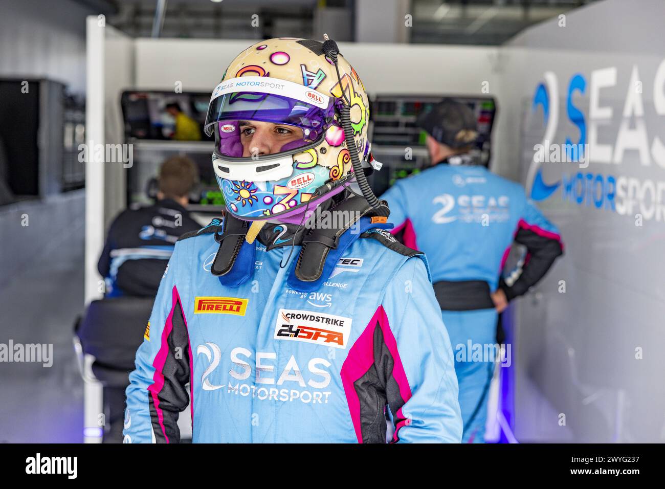 AL-KHALIFA Isa (bhr), 2 Seas Motorsport, Mercedes-AMG GT3 Evo, portrait ...
