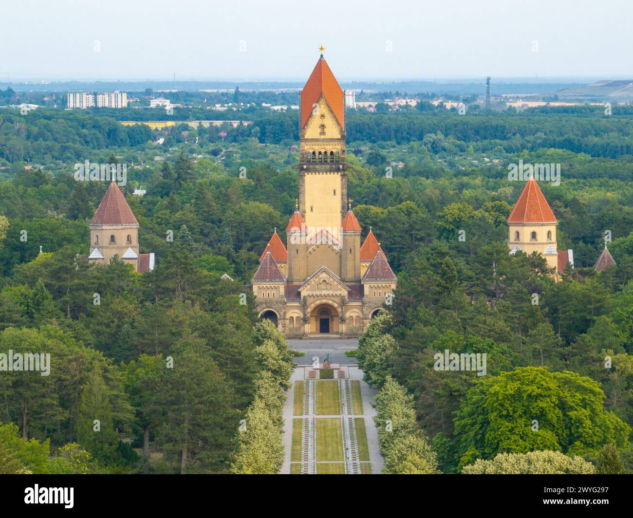 The South Cemetery of Leipzig, Germany Stock Photo - Alamy