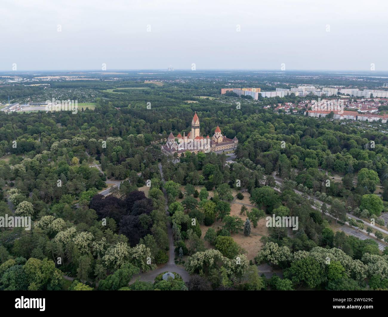 Aerial graveyard germany hi-res stock photography and images - Alamy