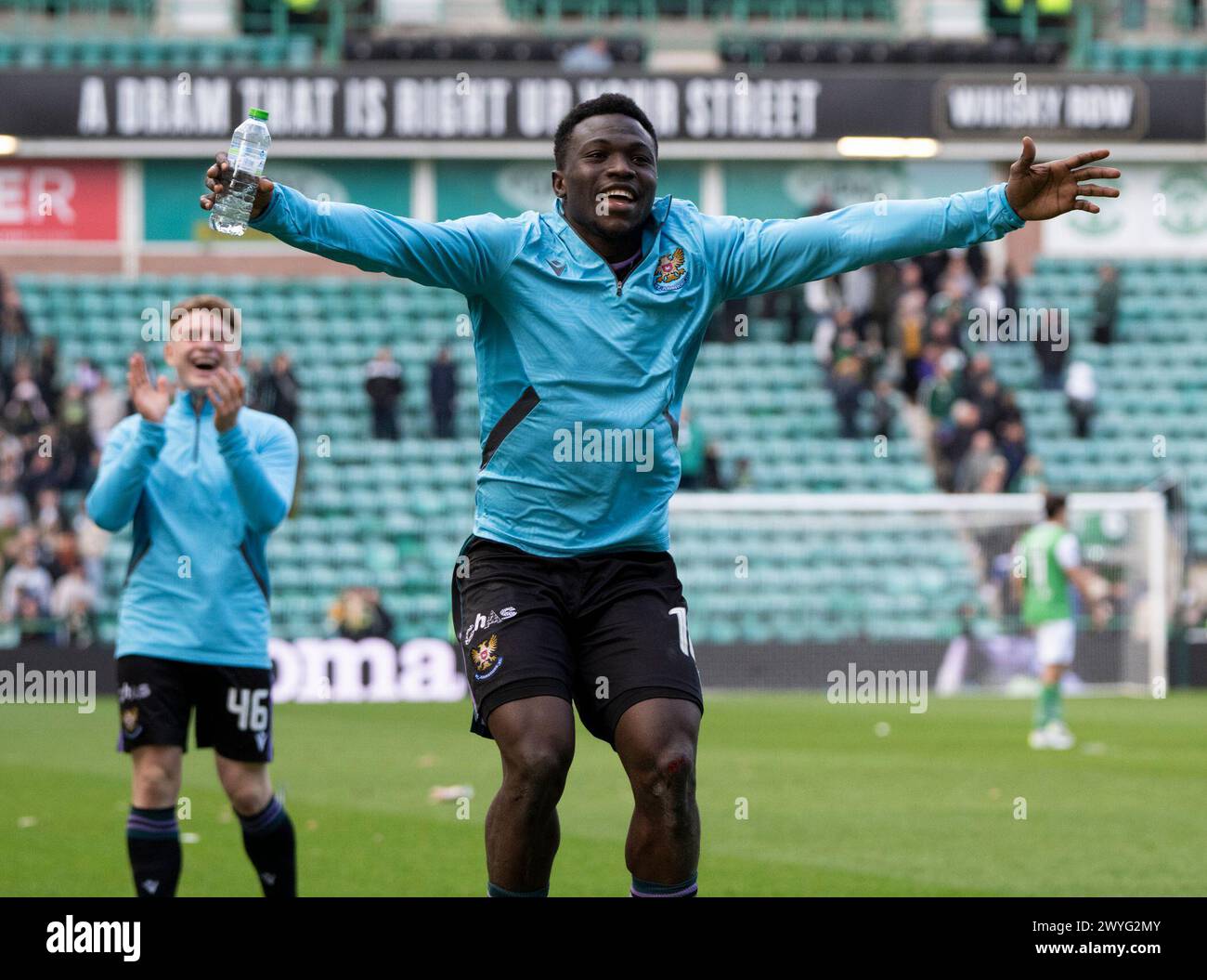 Edinburgh, UK. 06th Apr, 2024. Scottish Premiership - Hibernian FC v St ...