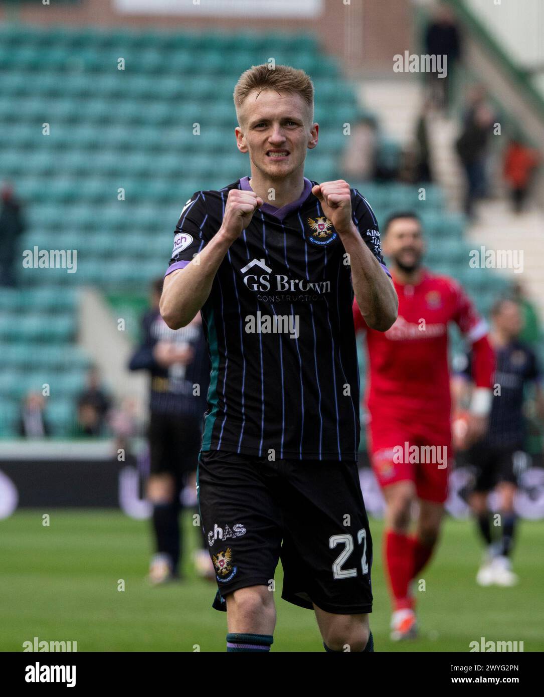 Edinburgh, UK. 06th Apr, 2024. Scottish Premiership - Hibernian FC v St ...