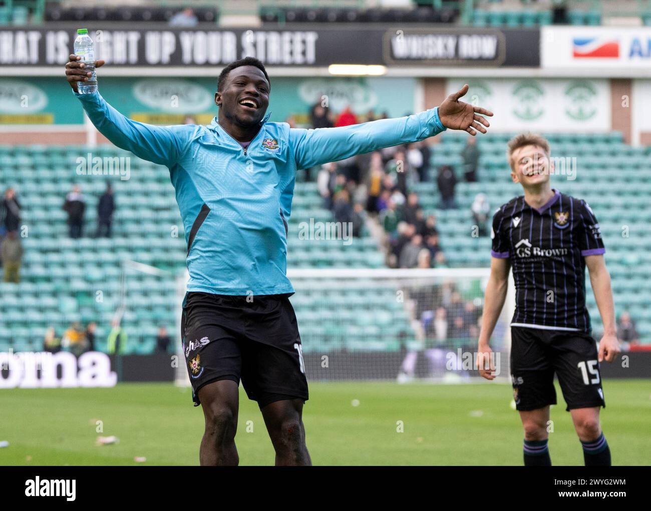 Scottish Premiership - Hibernian FC v St Johnstone FC 06/04/2024 A ...