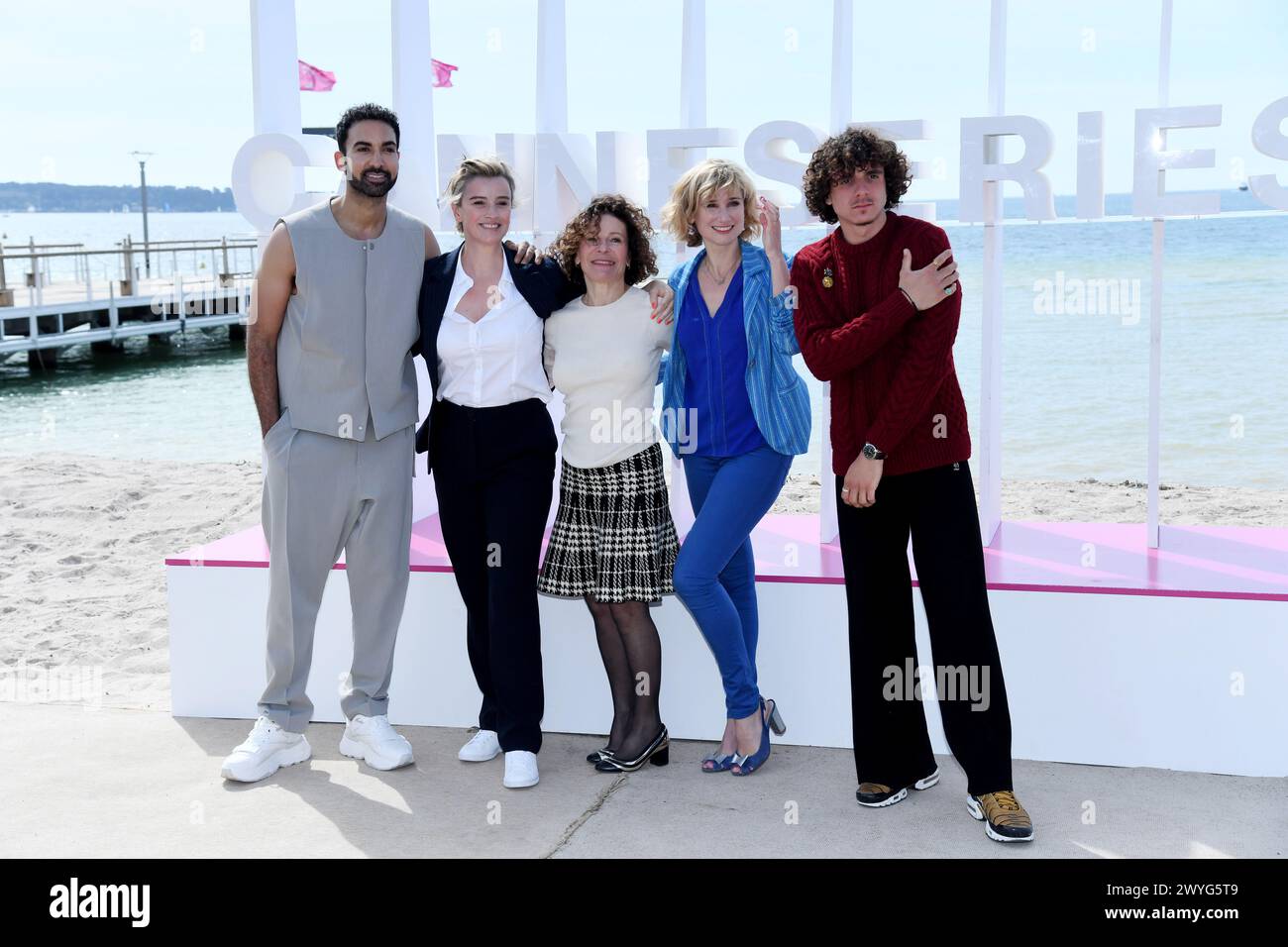 Cannes, France. 06th Apr, 2024. Cannes - 7th Canneseries International ...